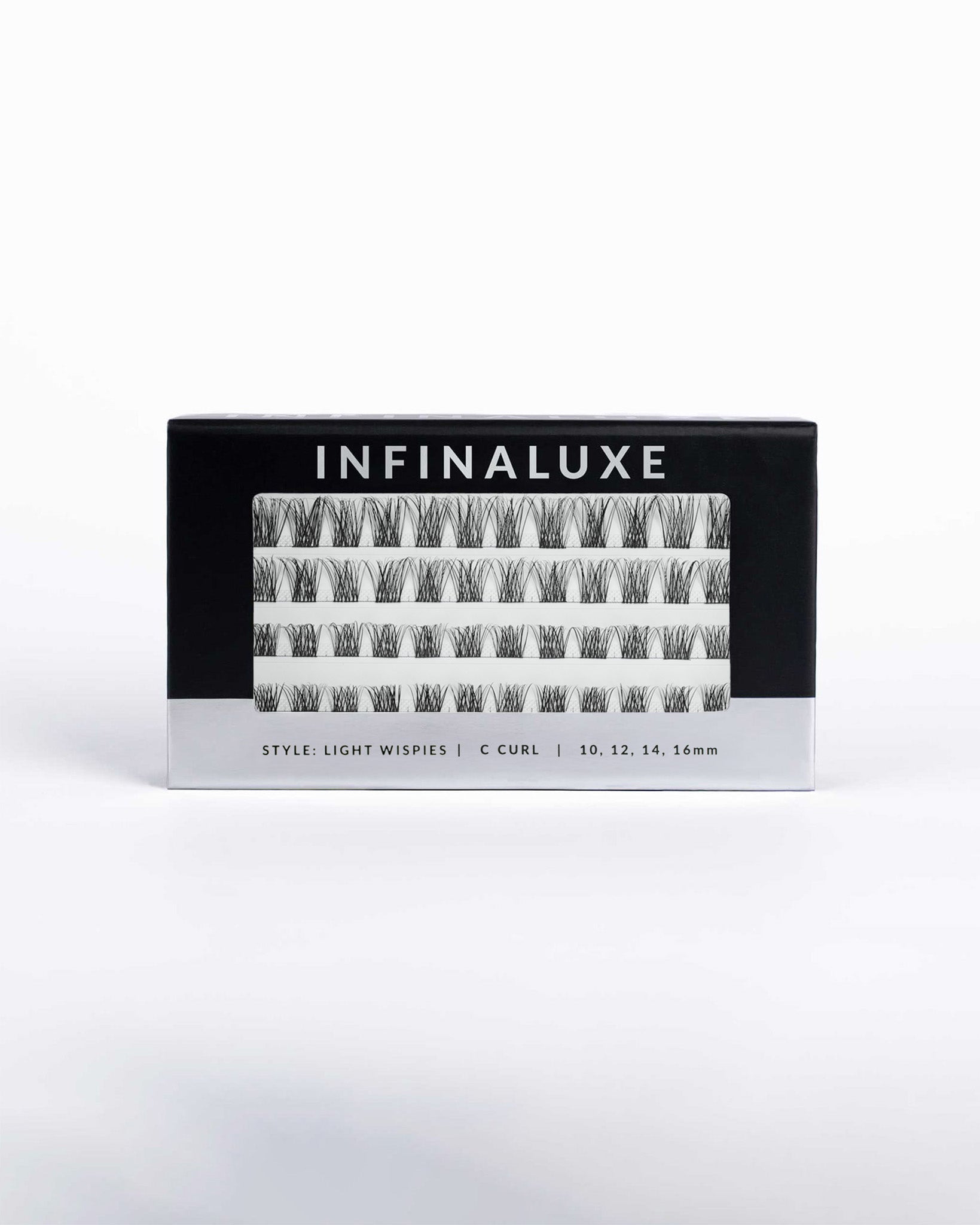Infinaluxe Customisable Lash Extensions (4 rows) - C Curl – INFINALUXE